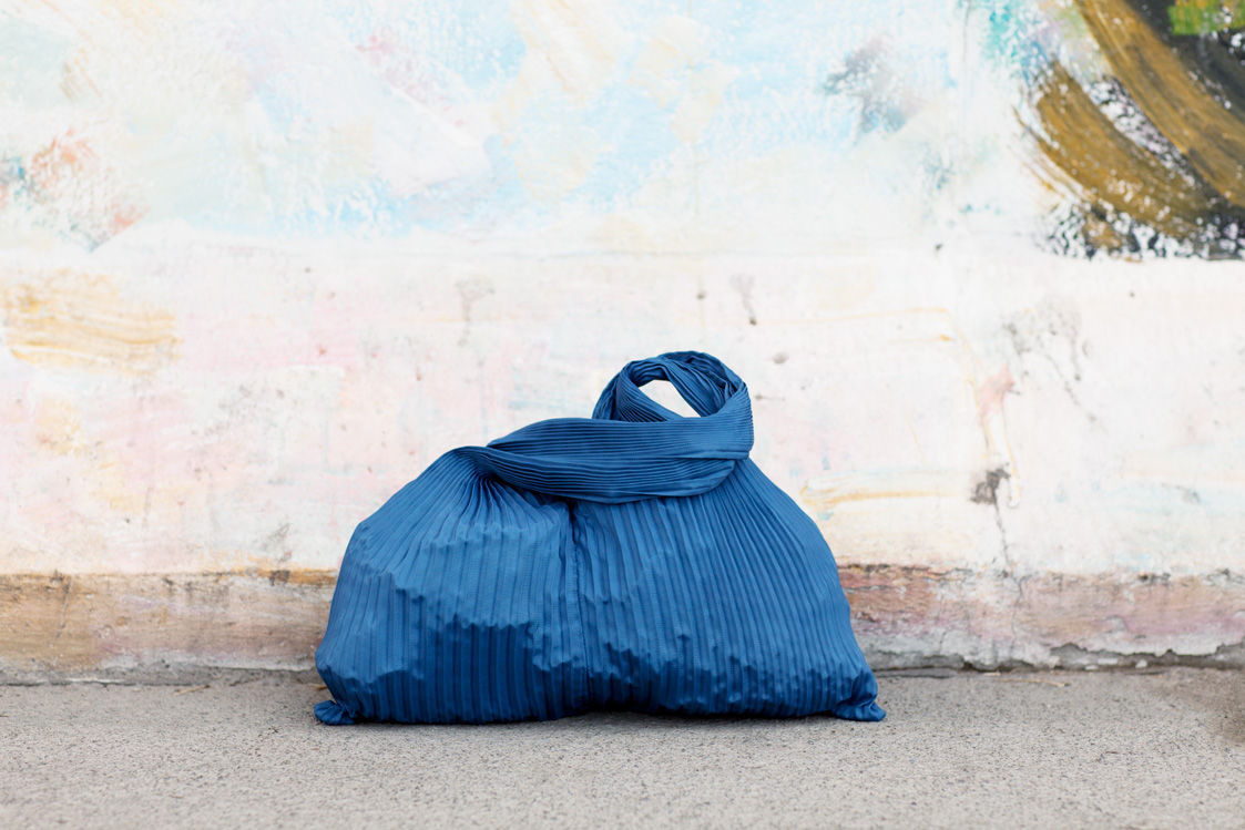 Blue Burqa - Fancy Evening Hand Bag by Zardozi | Gundara